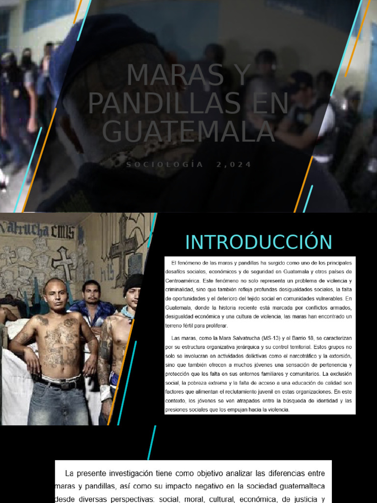 Maras y Pandillas en Guatemala: Análisis Social | PDF | Sra. 13 | Guatemala
