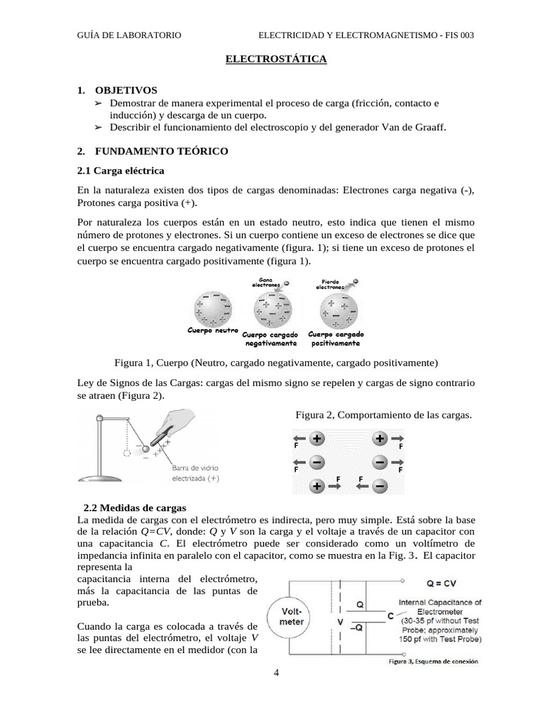 Electricidad y Electromagnetismo - Práctica Nro. 2 - Electrostática | PDF | Electricidad | Capacidad