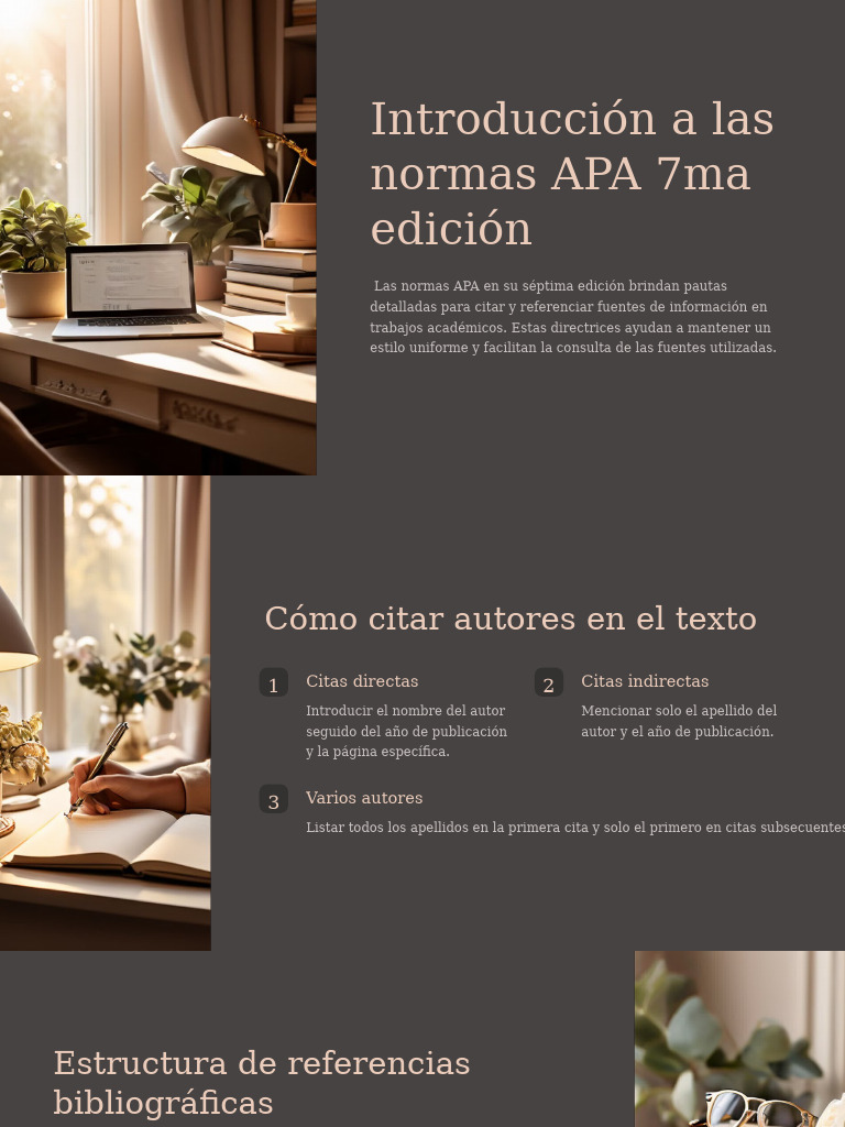 Introduccion A Las Normas APA 7ma Edicion | PDF