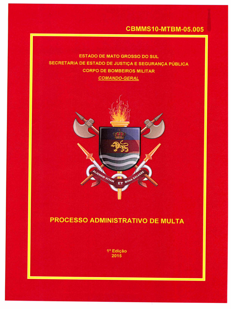 Manual Processo Adm de Multa BG 236 de 21-12-16 | PDF