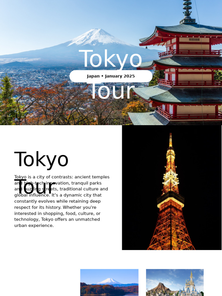 Tokyo, JaTour.pptx | PDF | Tokyo