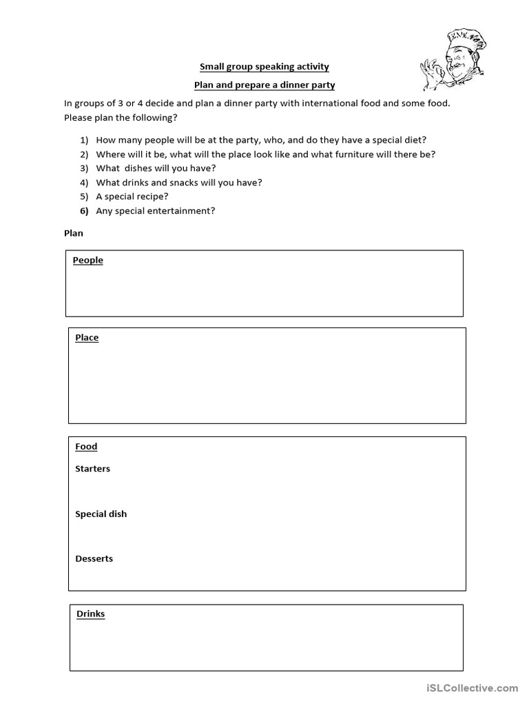 Dinner Party Speaking | PDF