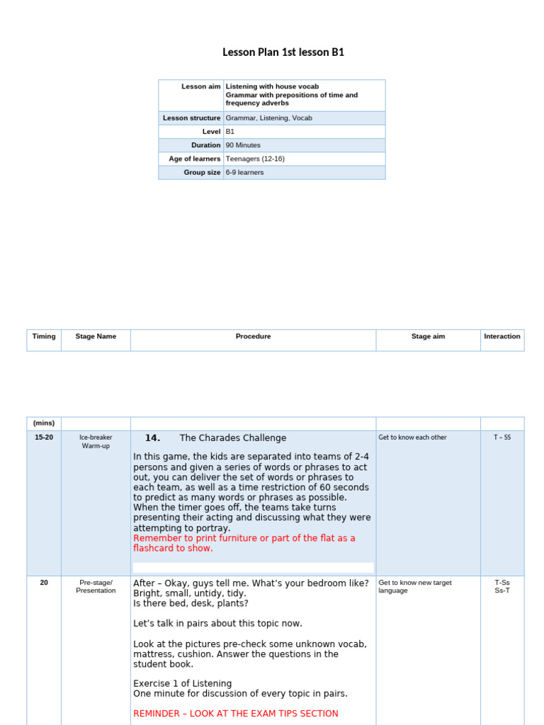 Lesson 1 (3) | PDF | Linguistics | Grammar