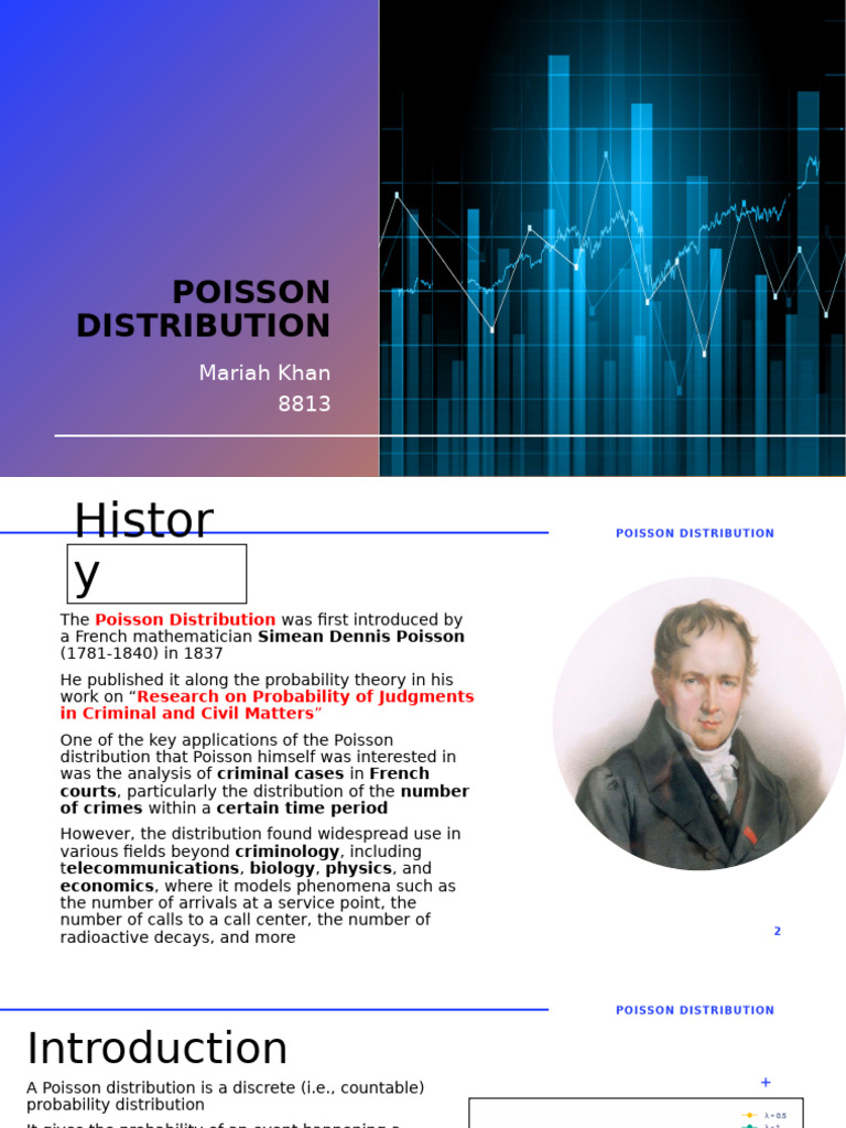 MariahKhan 8813 PoissonDistribution | PDF | Poisson Distribution ...