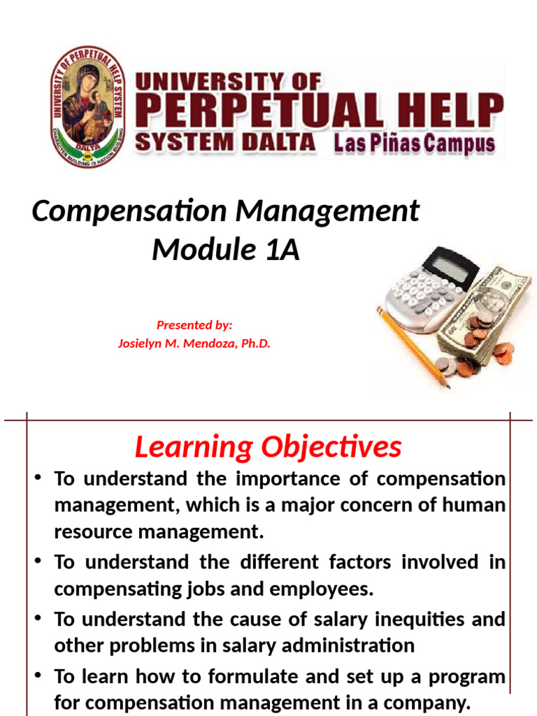 1amodule Compensation Management | PDF | Employment | Salary