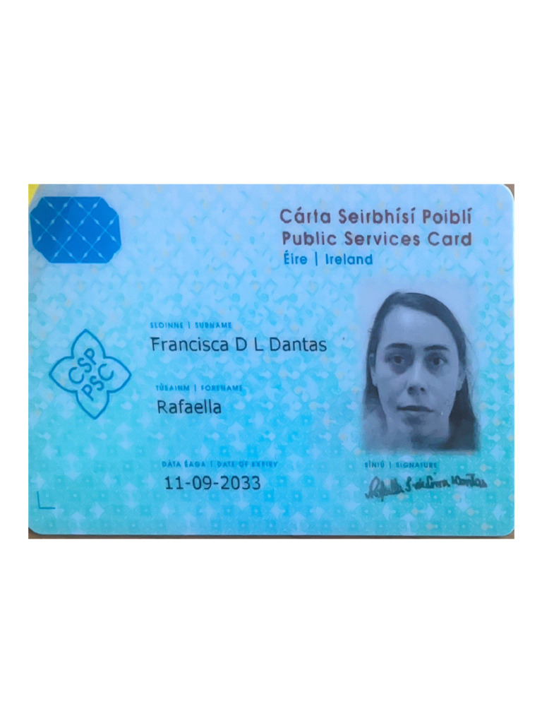 Public Services Card | PDF