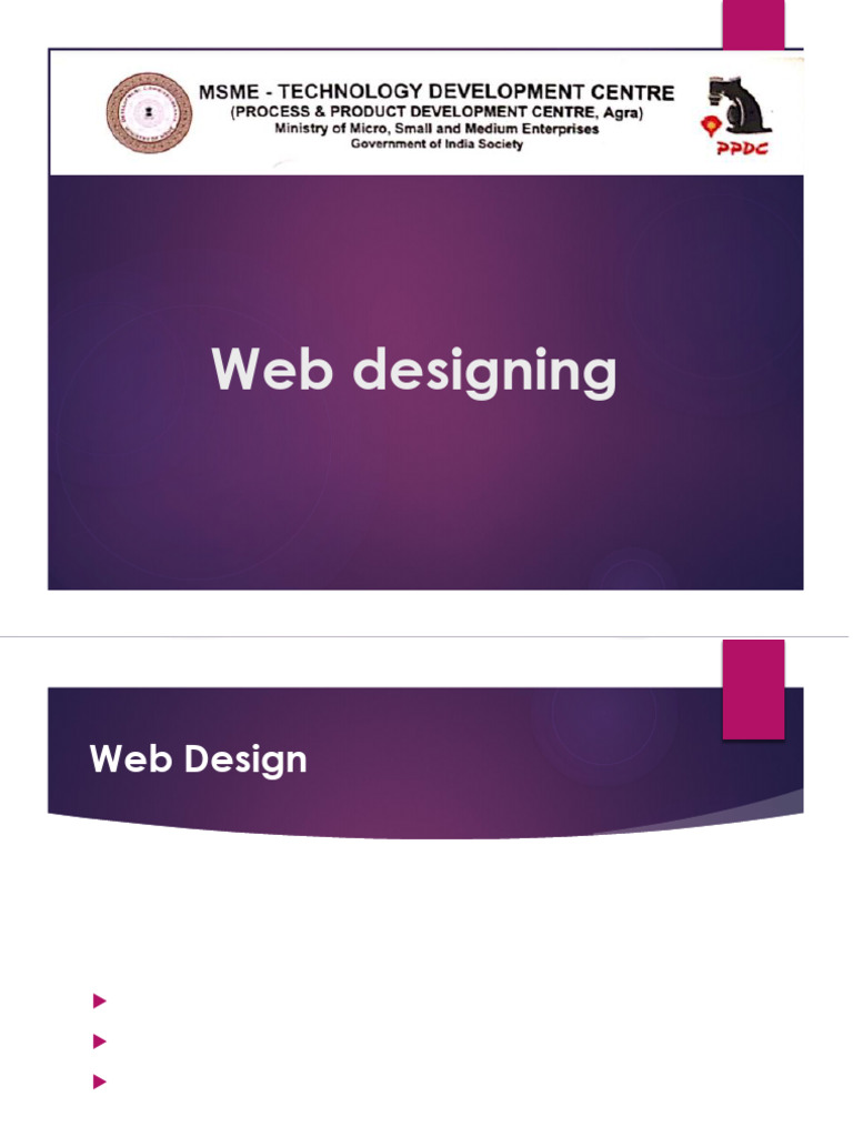 Web Design | PDF | Html Element | Html