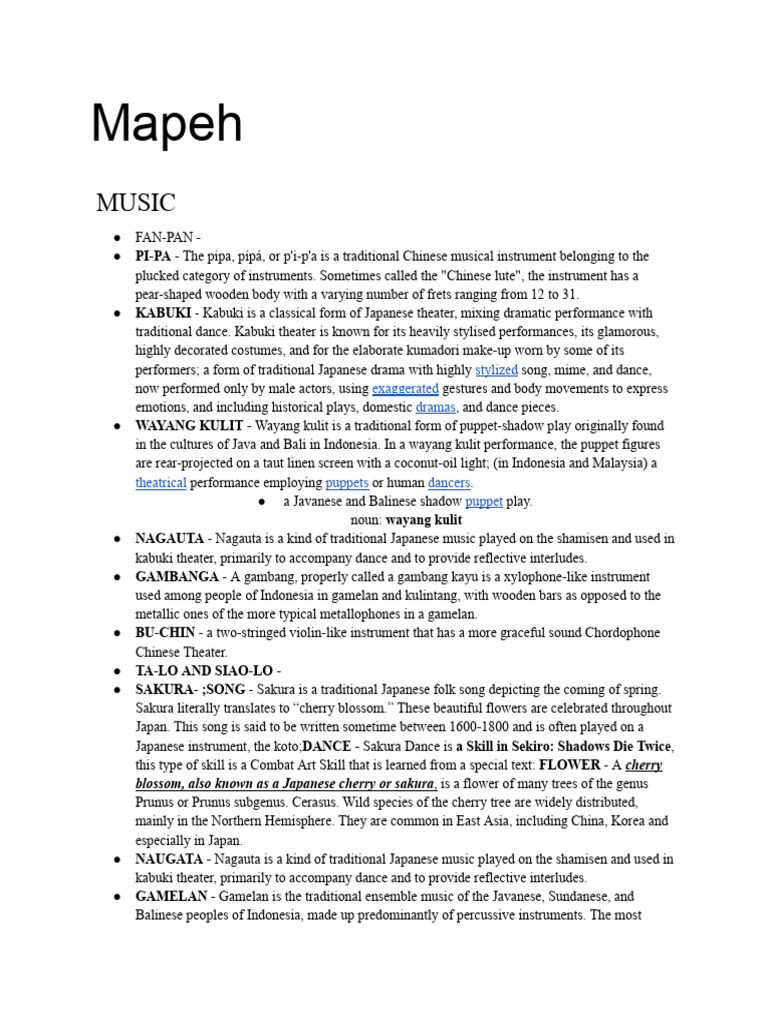 Mapeh | PDF