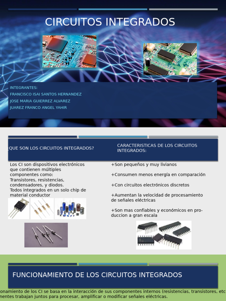 Guía Completa de Circuitos Integrados | PDF | Circuito integrado | Electrónica