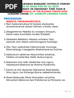 Runyankore Bible Overview and Guidance | PDF