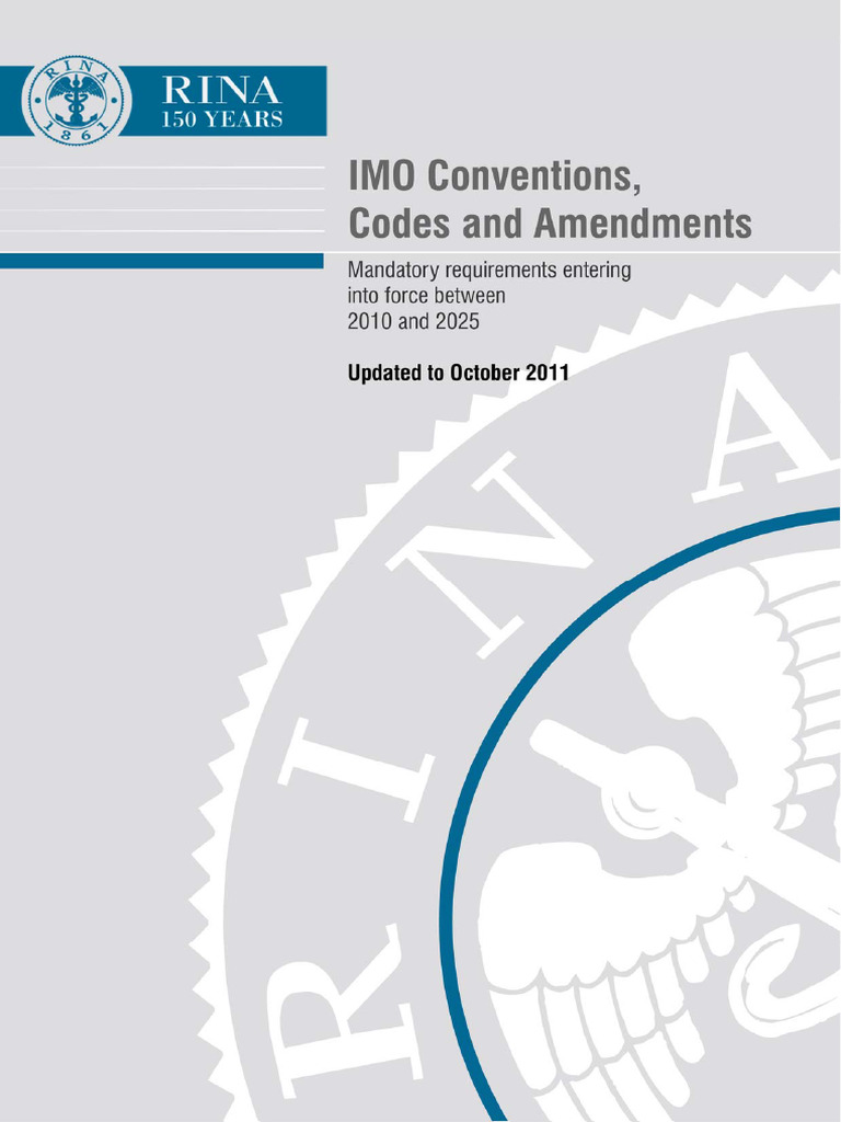 imo_convention_ott2011 | PDF | Water Pollution | Environmental Issues