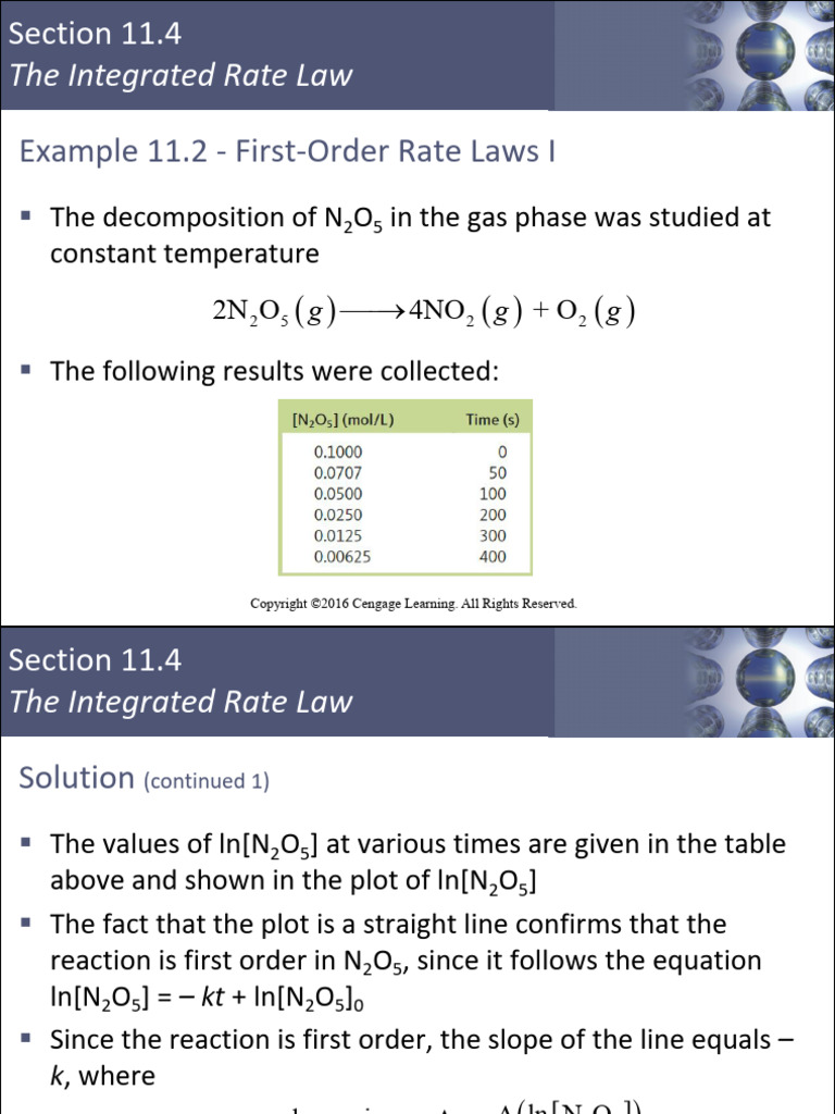 Topic-8.5-Chemical Kinetics Linear Regression & Reaction Mechanism ... Topic-8.5-Chemical Kinetics Linear Regression & Reaction Mechanism ...