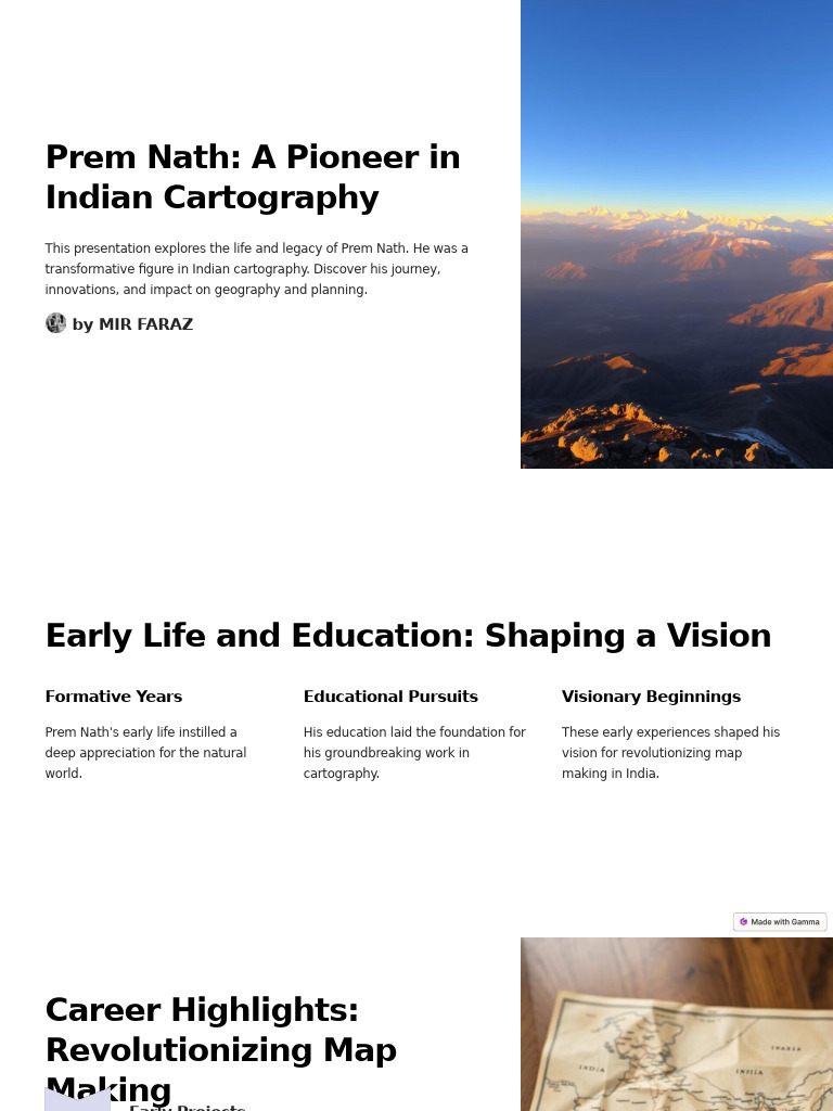 Prem-Nath-A-Pioneer-in-Indian-Cartography | PDF | Cartography | Geography