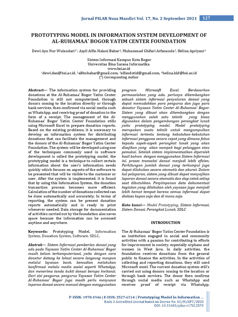 Prototype (1) | PDF | Software Prototyping | Databases