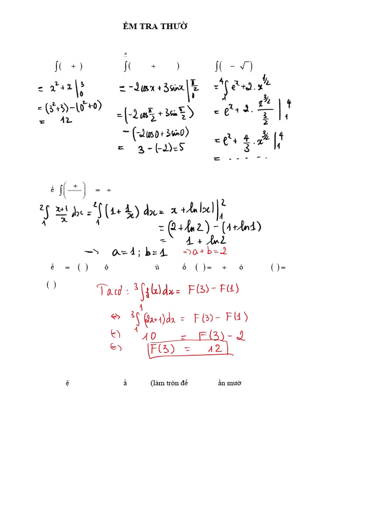 BÀI KIỂM TRA THƯỜNG XUYÊN TOÁN 12D3 | PDF