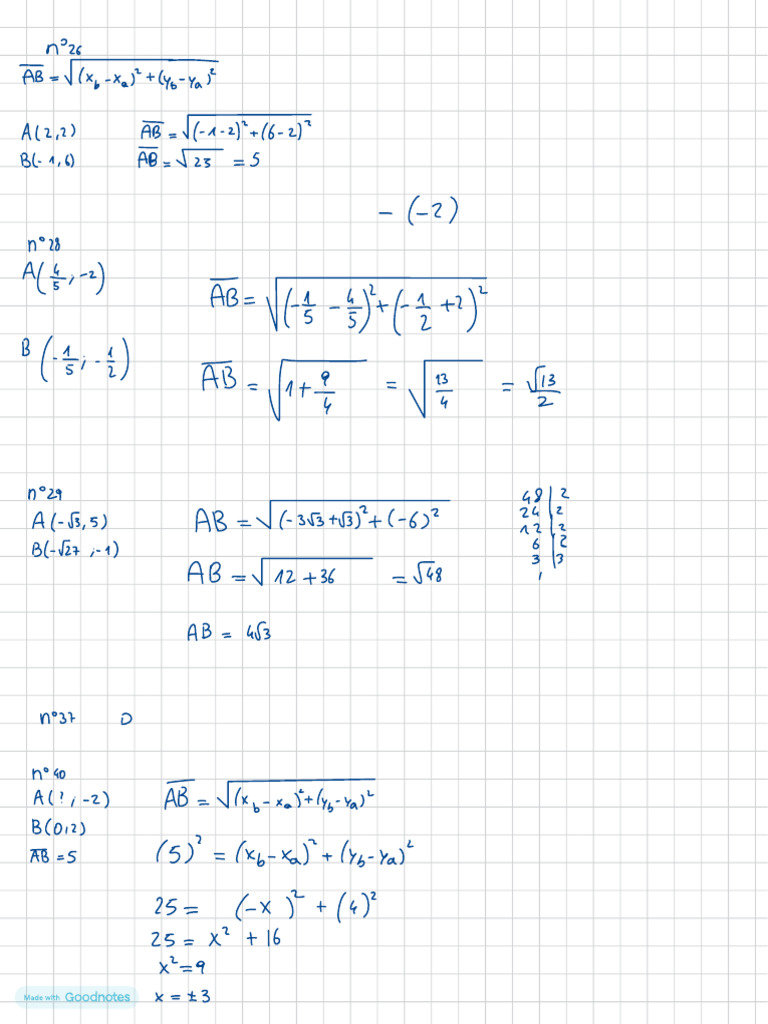 Esercitazione Matematica | PDF