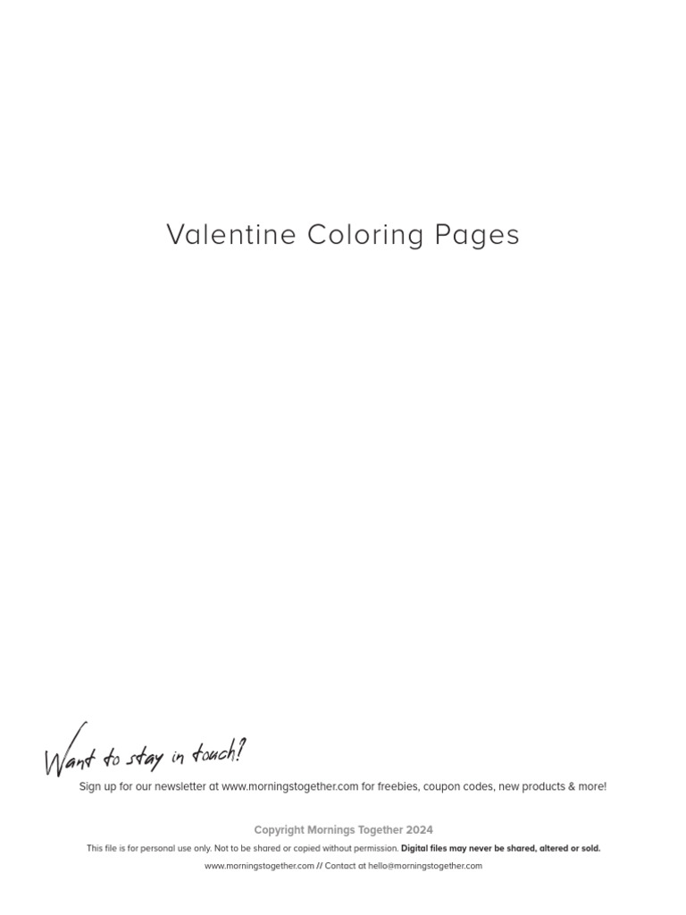 Valentine_Coloring_Pages | PDF