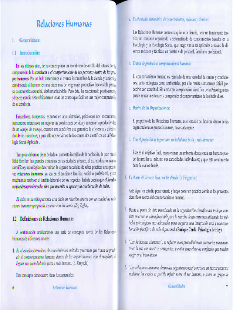 Básica_Orejuela Escobar E. (2011). Relaciones Humanas_compressed | PDF