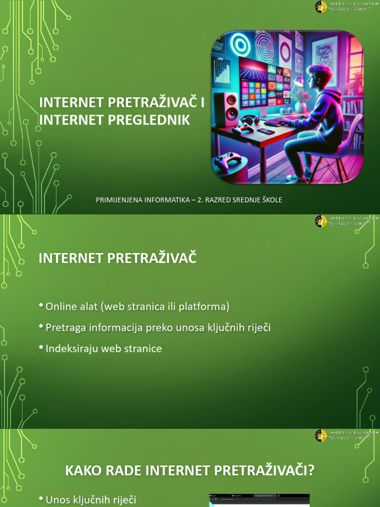 01 - Internet Pretrazivac I Internet Preglednik | PDF