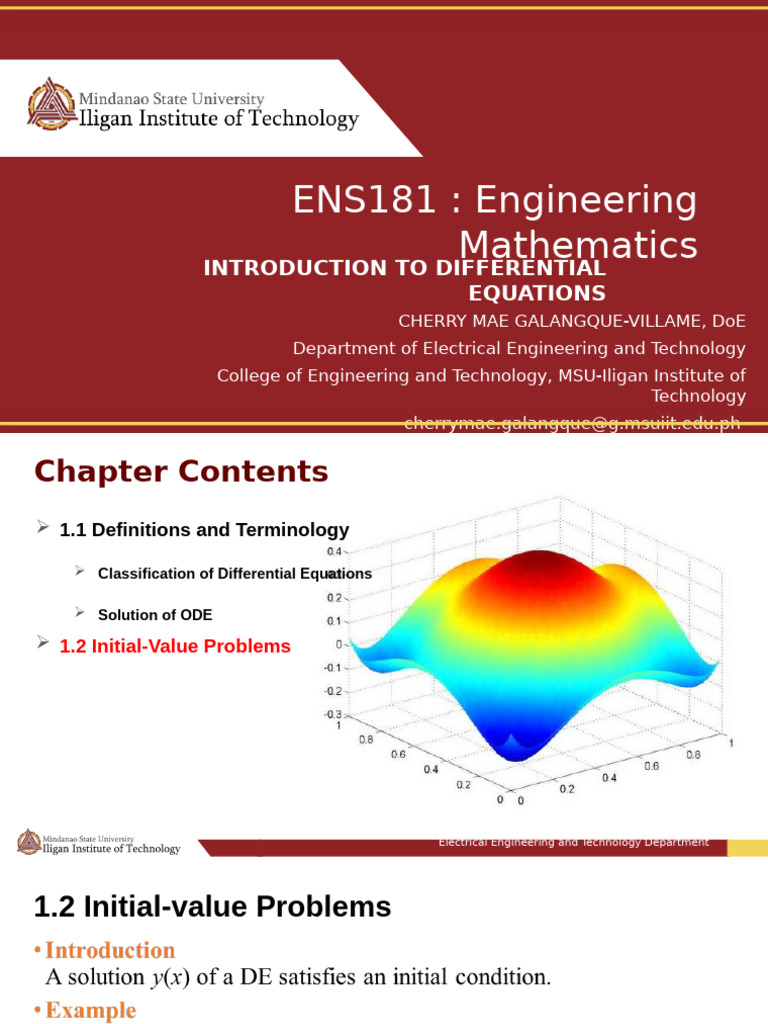 Introduction to Differential Equations | PDF | Differential Calculus ...