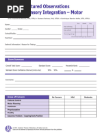 SPM 2 Sensory Processing Measure | PDF | Adolescence | Child Care