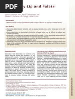 Millard's Technique for Cleft Lip Repair | PDF | Human Nose | Plastic ...