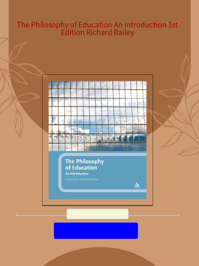 Where can buy The Philosophy of Education An Introduction 1st Edition ... Where can buy The Philosophy of Education An Introduction 1st Edition ...