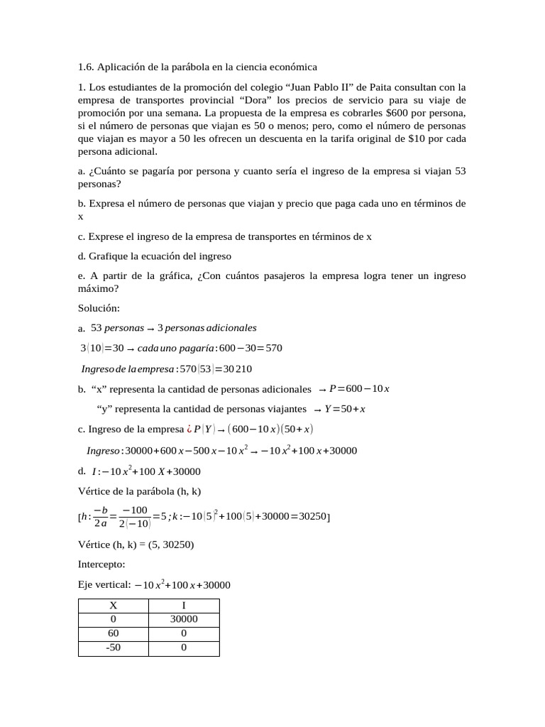 Ejercicios de Geo | PDF | Precios | Economias