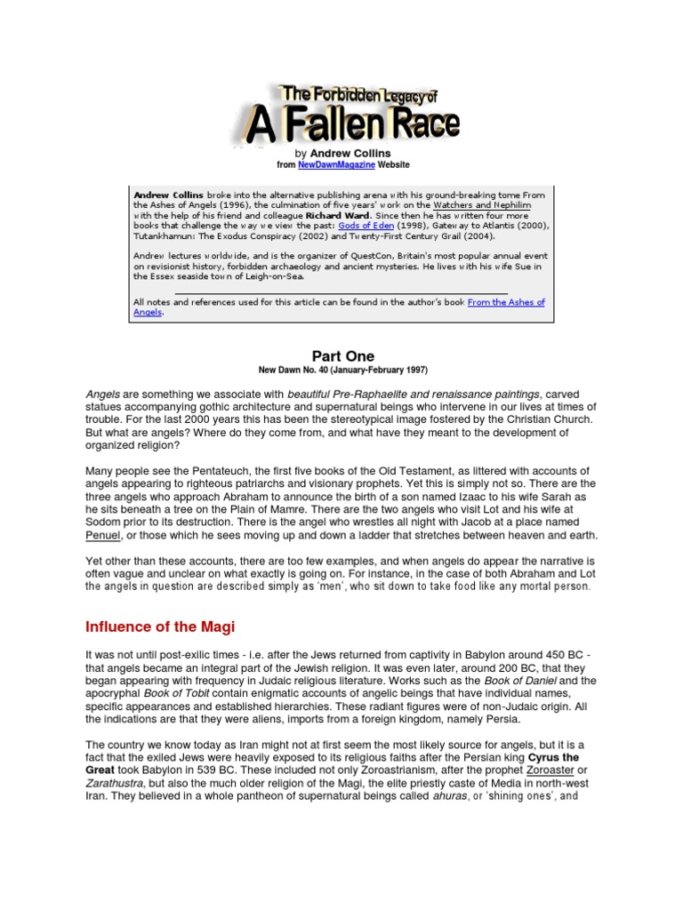 The Fallen | Download Free PDF | Book Of Enoch | Watcher (Angel)