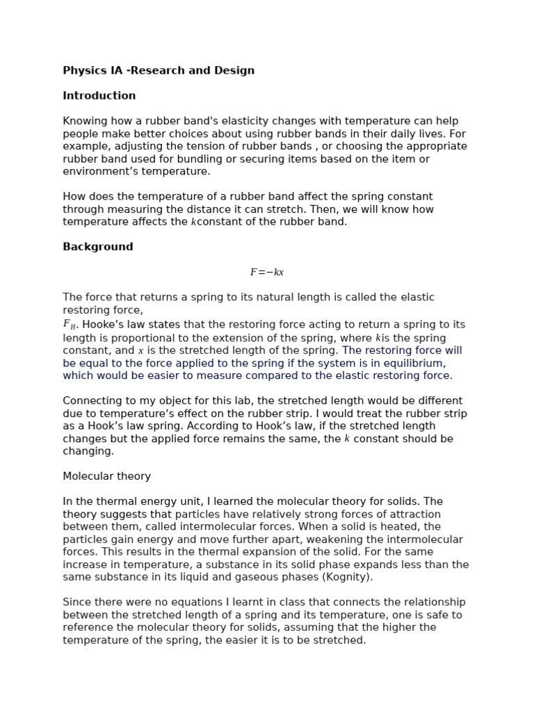 physics | PDF | Force | Temperature