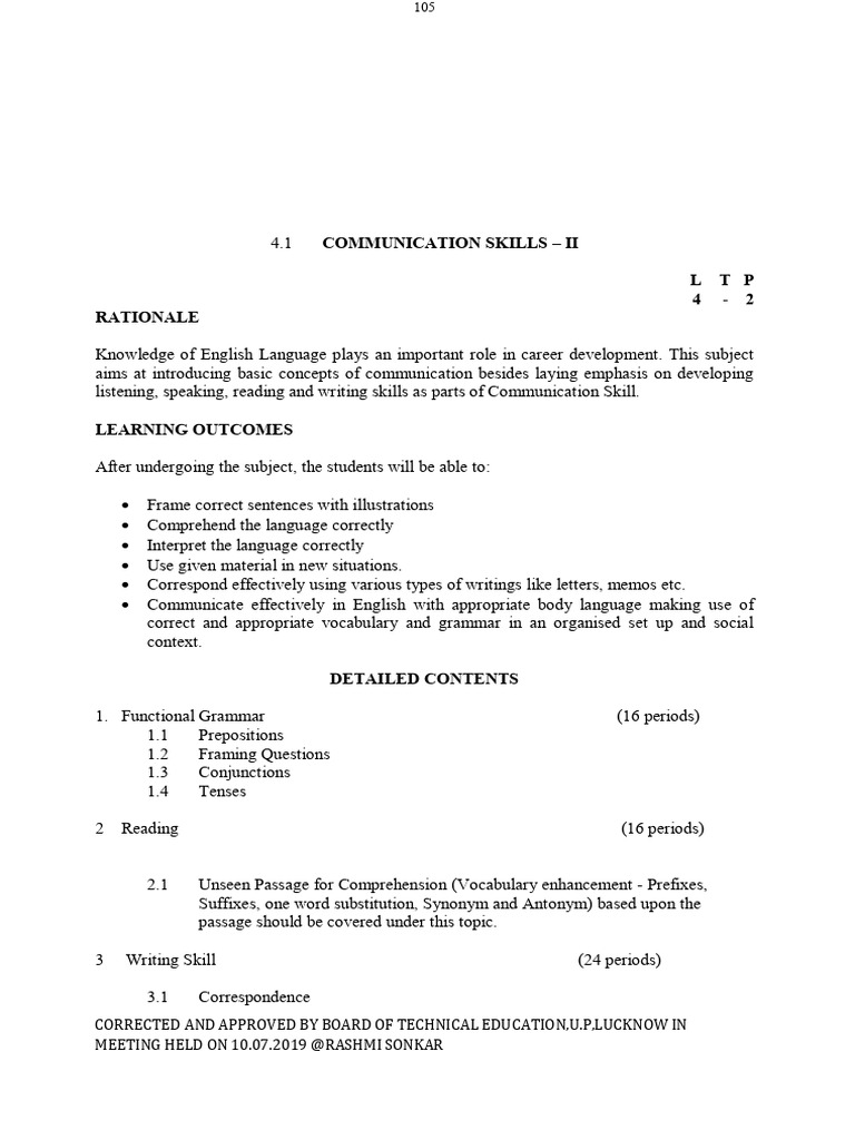 4 Semester Syllabus Electrical Engineering Up Polytechnic UPBTE | PDF | Hydroelectricity ...
