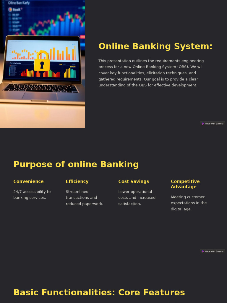 Online Banking System | PDF | Online Banking | Banks & Banking