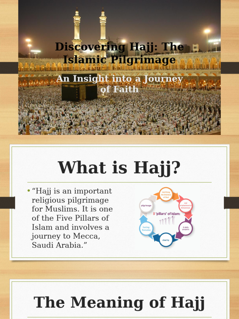 Hajj Presentation-Hn | PDF | Hajj | Abrahamic Religions