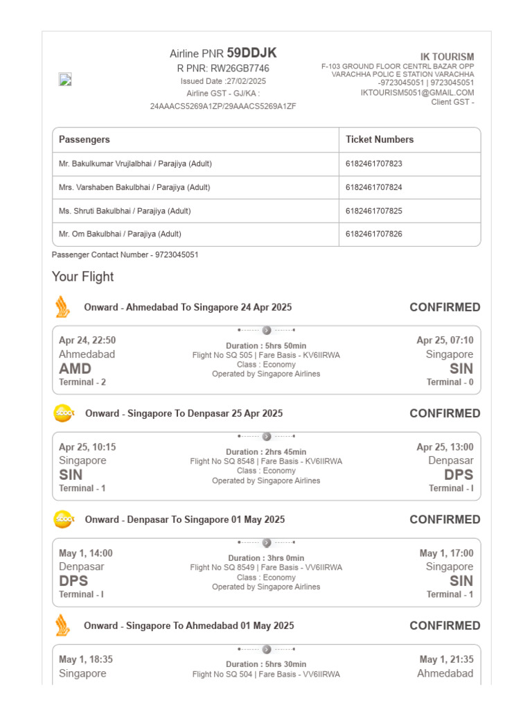 59DDJK Amd To DPS To Amd 24-04-2025 | PDF | Transport | Civil Aviation