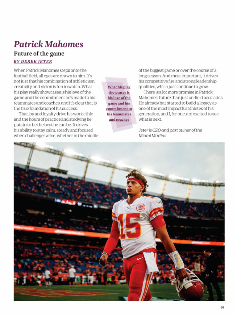 PATRICK MAHOMES | PDF