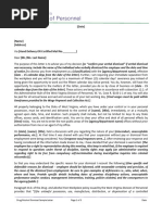 Sample Union Resignation Letter | PDF