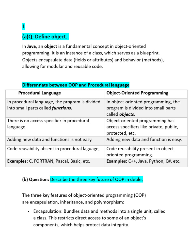 CSE 12 Batch Question Solve 1 | PDF | Object Oriented Programming ...
