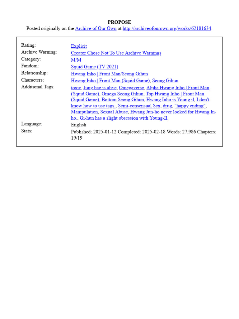 Propose | PDF | Silence