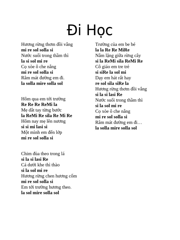 Di Hoc | PDF