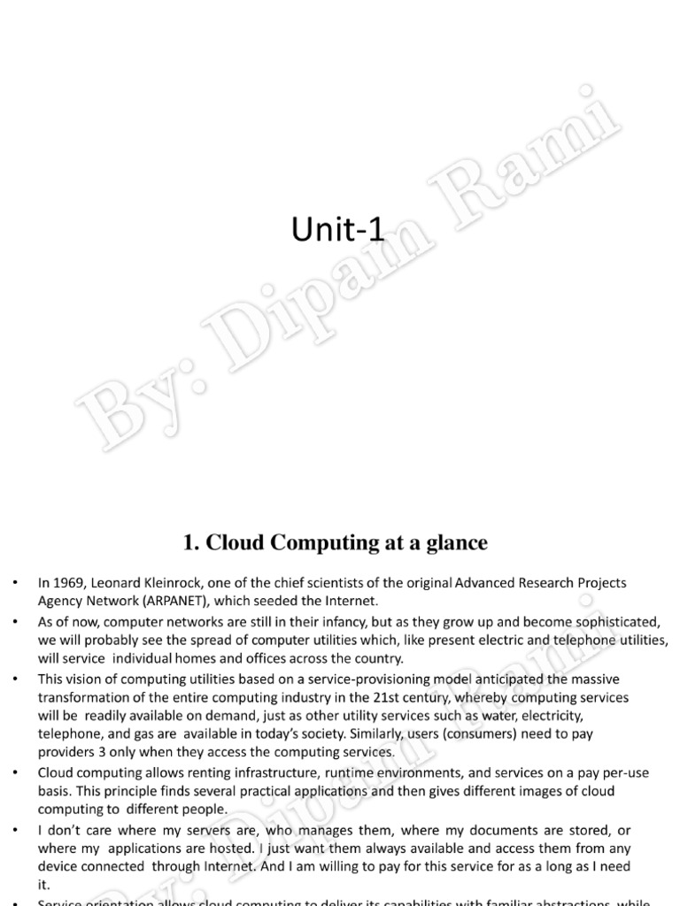 CCUnit 1 | PDF