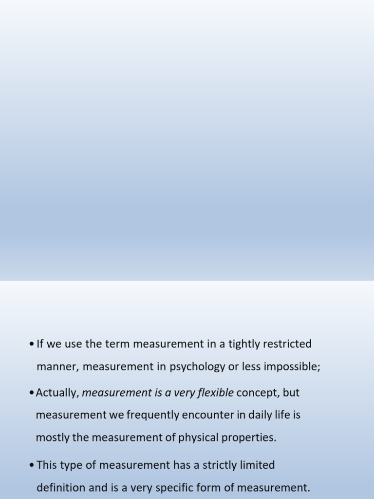 Level of Measurement (2) | PDF | Level Of Measurement | Measurement