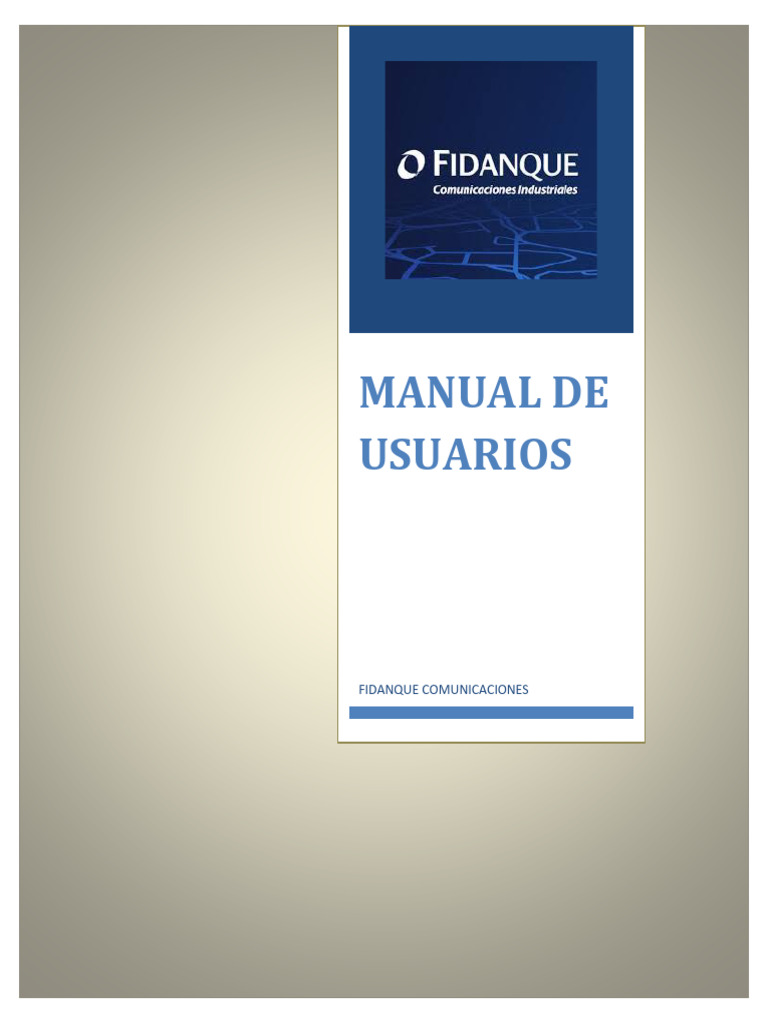 Manual Plataforma Fidanque: Gestión y Rastreo | PDF | Contraseña ...