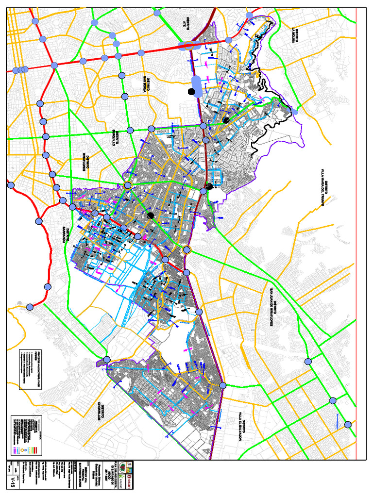 Plano Del Sistema Vial | PDF