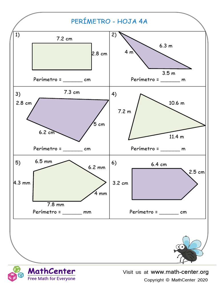 Perimeter 4a Questions | PDF
