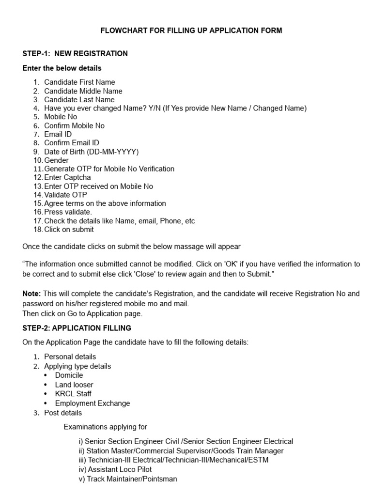 1726652479flowchart Registration and Application Form | PDF | Identity Document | Authentication