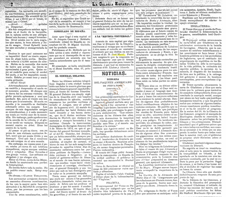1875.05.28 A La Revista Universal | PDF