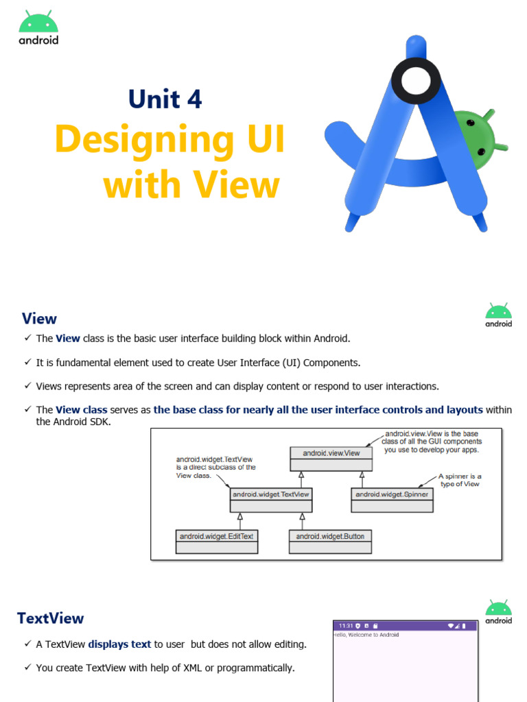 Android UI Component Design Guide | PDF | Software | Software Engineering
