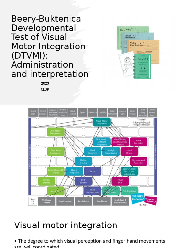 Beery-Buktenica VMI Test Overview | PDF | Visual System | Perception