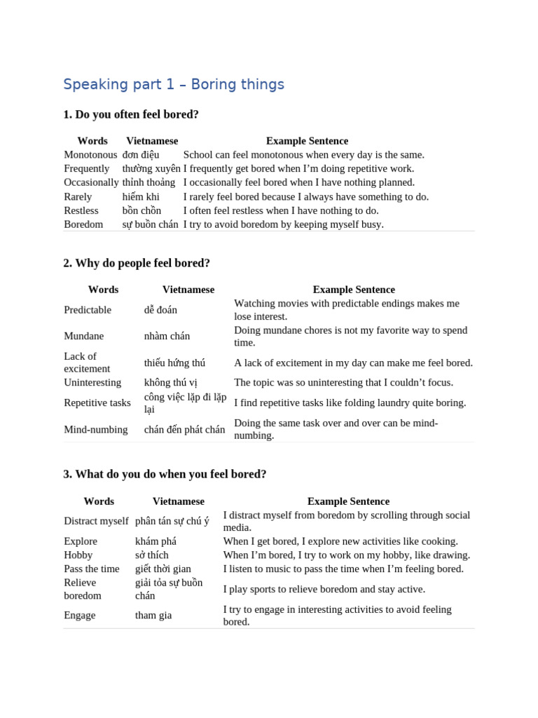 Understanding and Managing Boredom | PDF