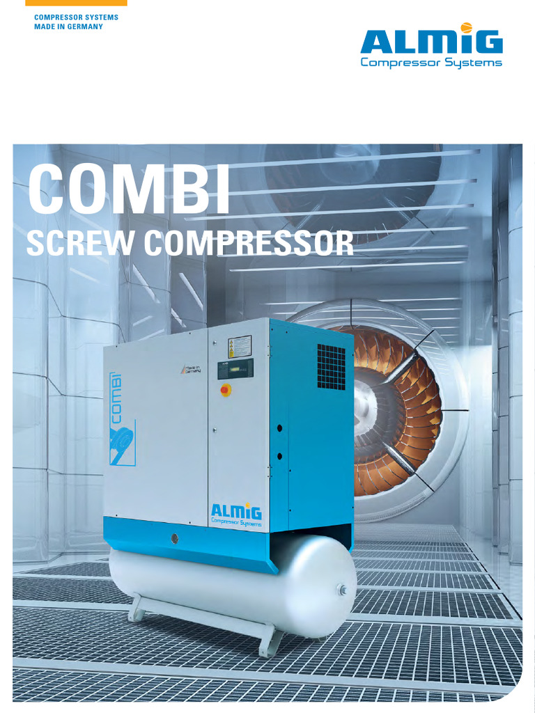 ALMiG Screw-Compressors COMBI GB | PDF | Refrigeration | Engines